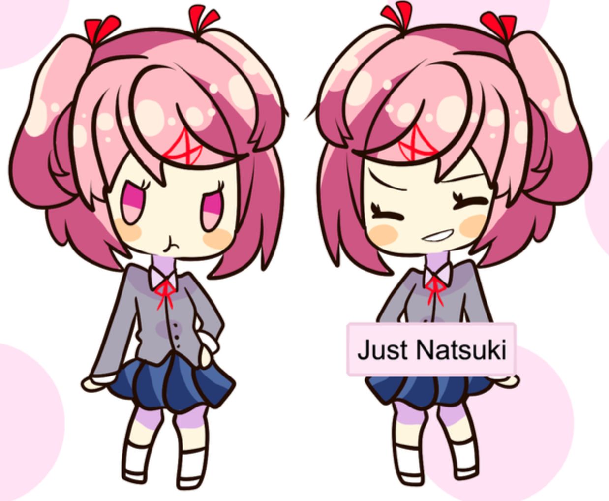 New Natsuki Chibis! | Scrolller
