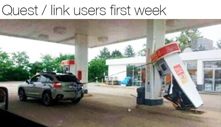 New Quest link users first week | Scrolller