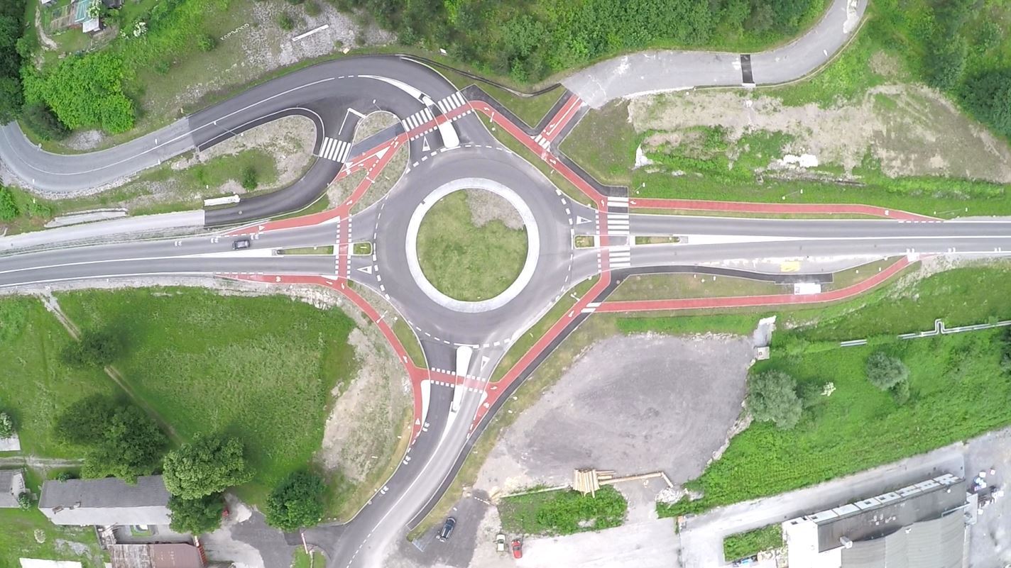New roundabout near my town. | Scrolller