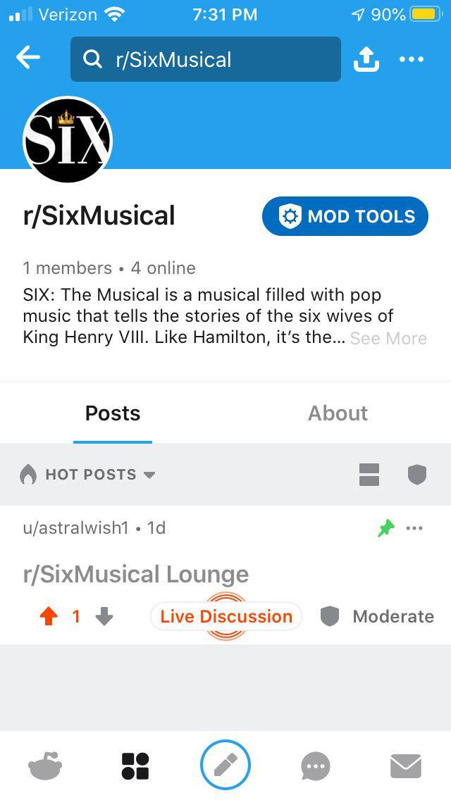 New subreddit! r/SixMusical for fans of this awesome show! Listen to this album and then come ...
