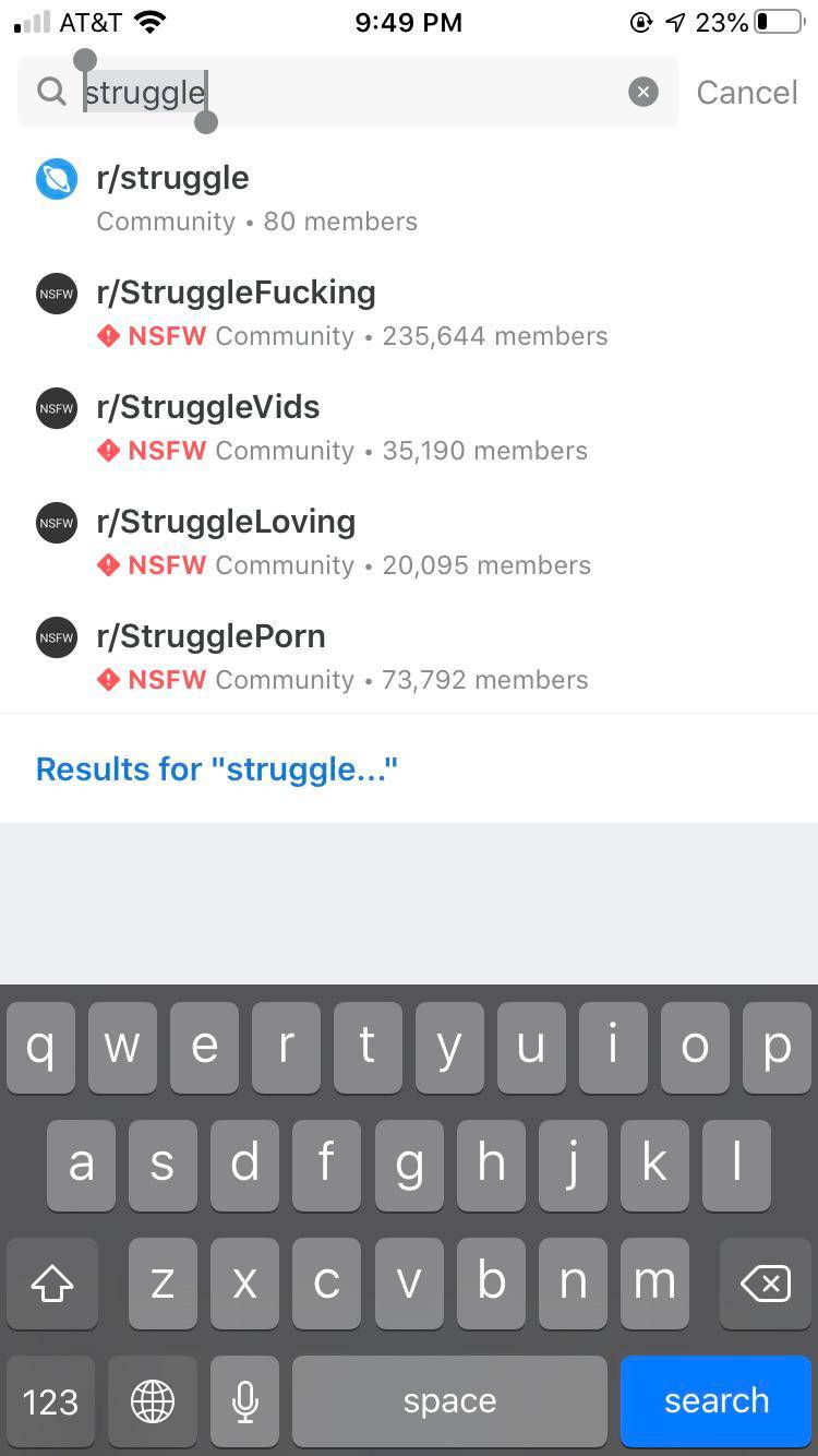 New user question. R/ struggle threads. Doesn’t this violate Reddit rules about “faking explicit ...