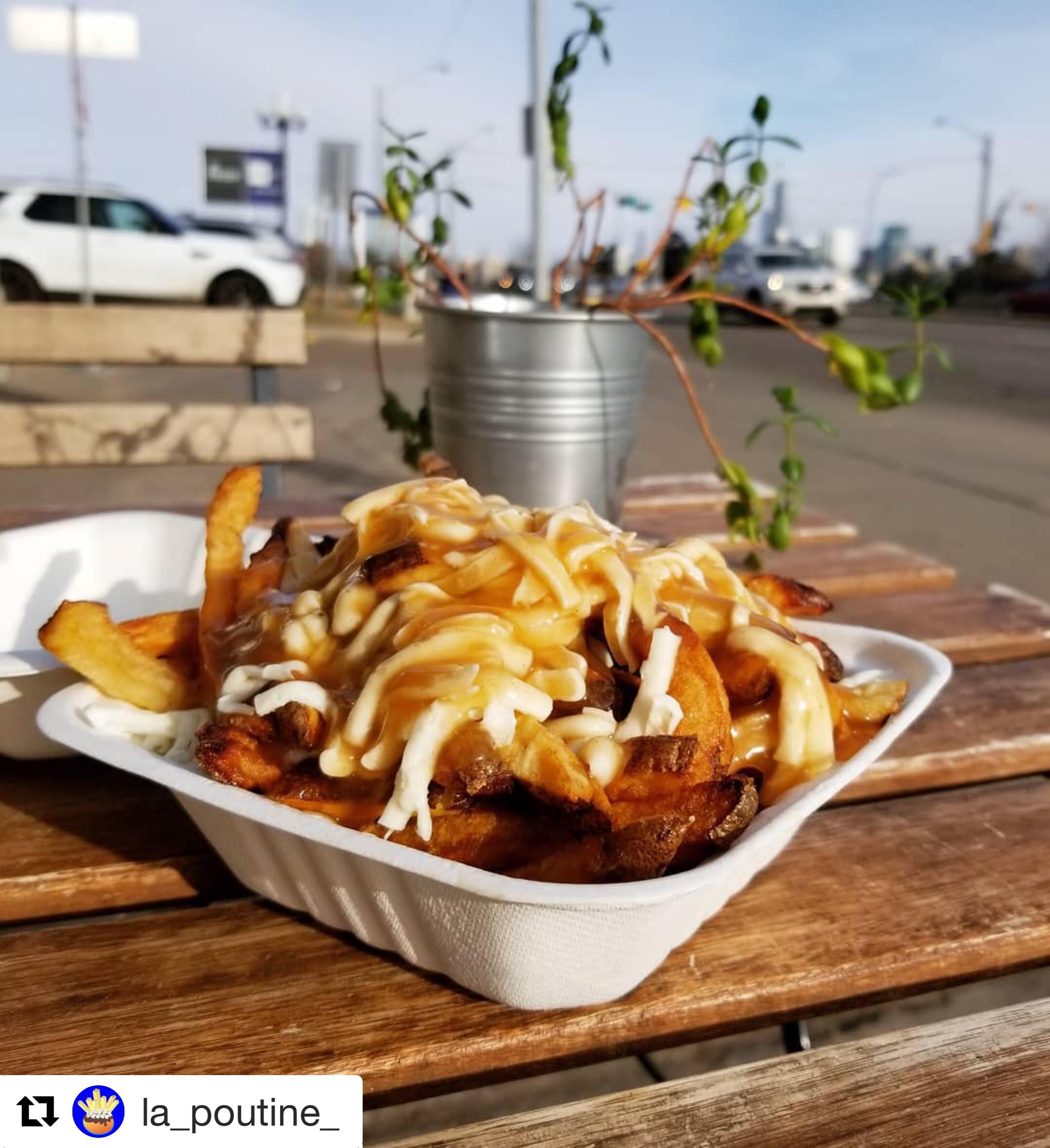 New vegan cheese at La Poutine made locally by Nabati Foods | Scrolller