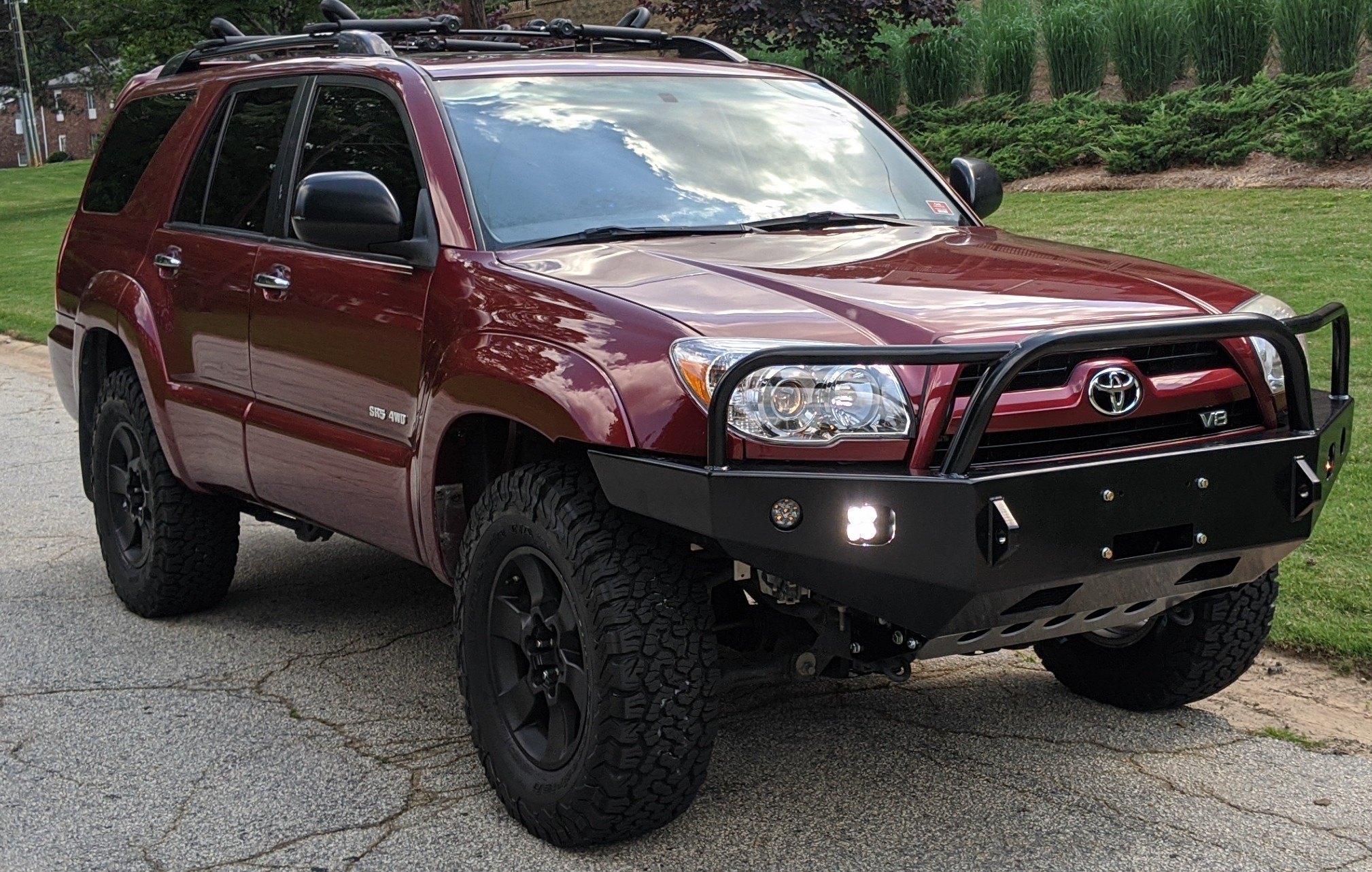 New wheels, tires and bumper | Scrolller