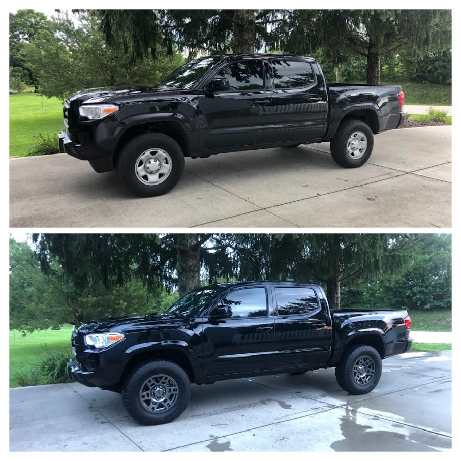 New wheels/tires completely changes the look! | Scrolller