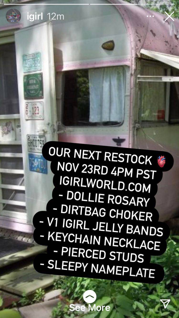 NEXT RESTOCK (!!!) set ur alarms!! | Scrolller