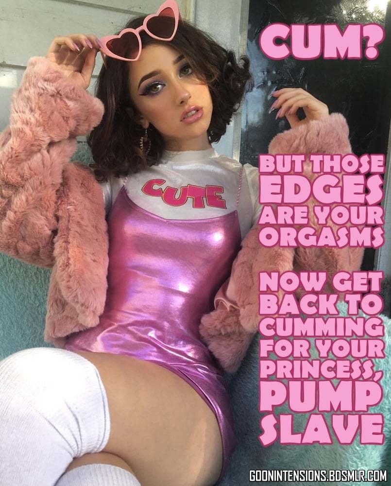 Ngggh I love edging for bimbo princesses all dressed up in pretty pink outfits. | Scrolller