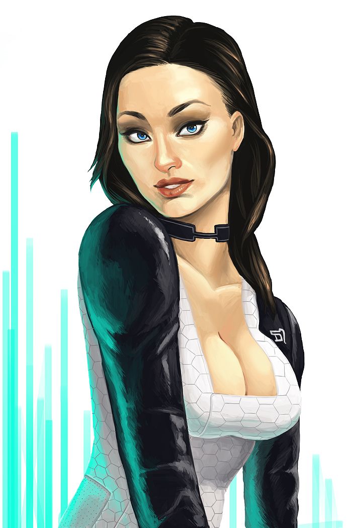 Nice Cleavage On Miranda Lawson By Itsprecioustime Scrolller