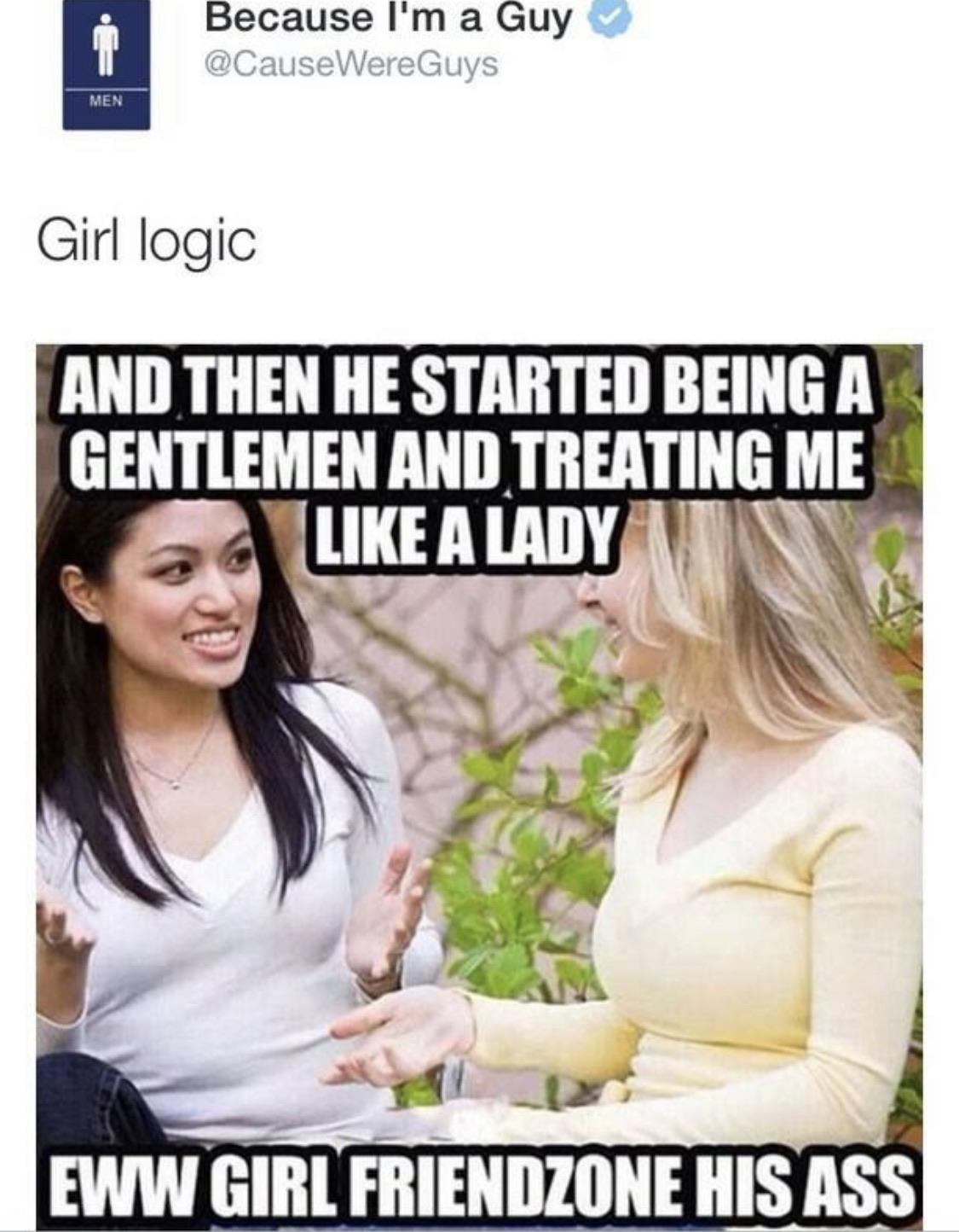 Nice guy logic | Scrolller
