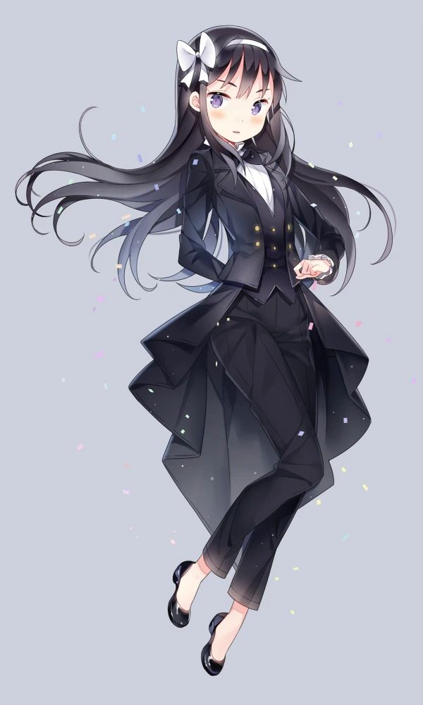 Nice suit, Homura | Scrolller