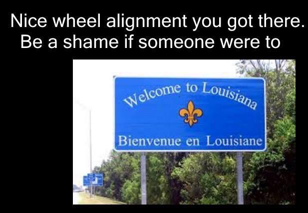 Nice wheel alignment... | Scrolller