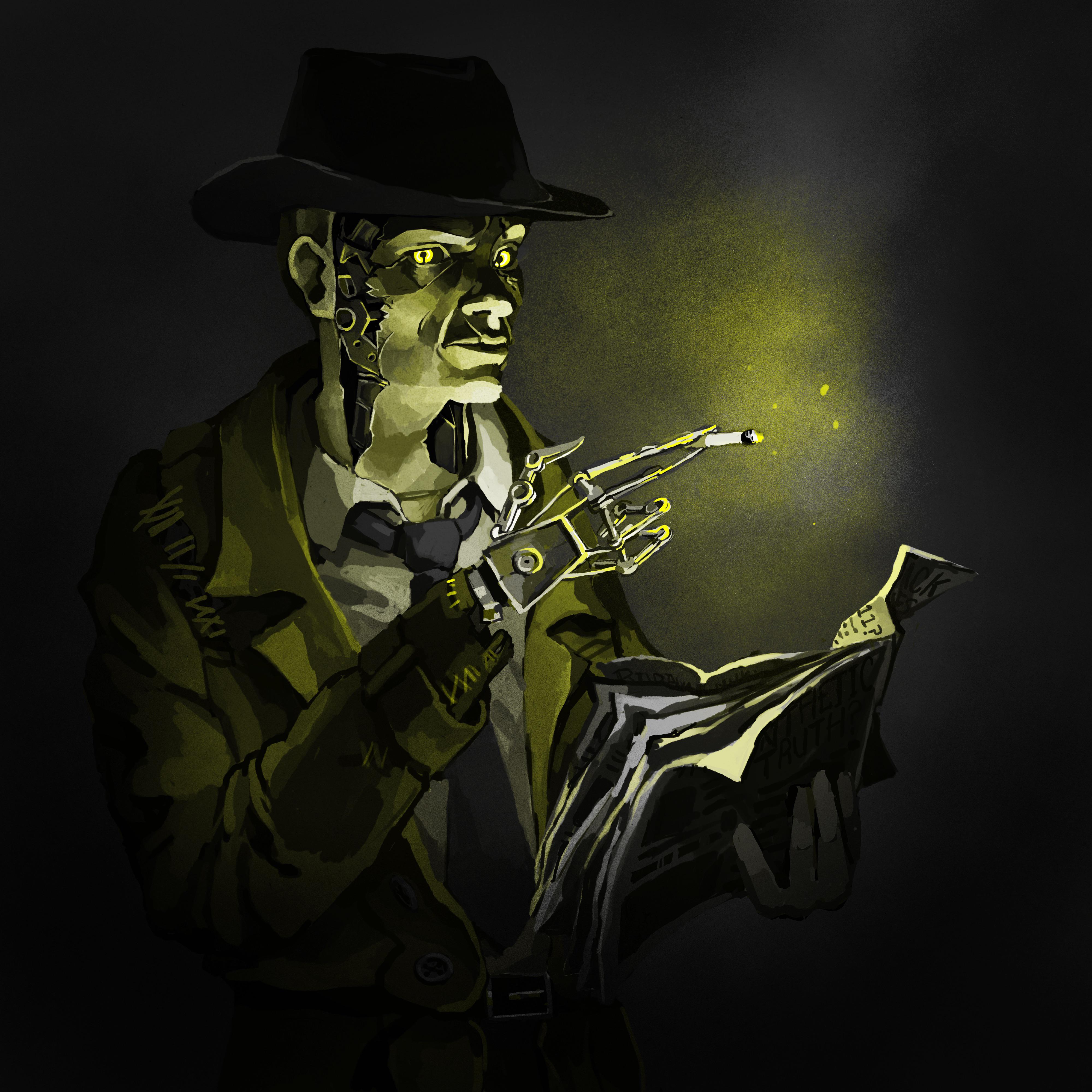 Nick Valentine by lottiemacleodart!! | Scrolller