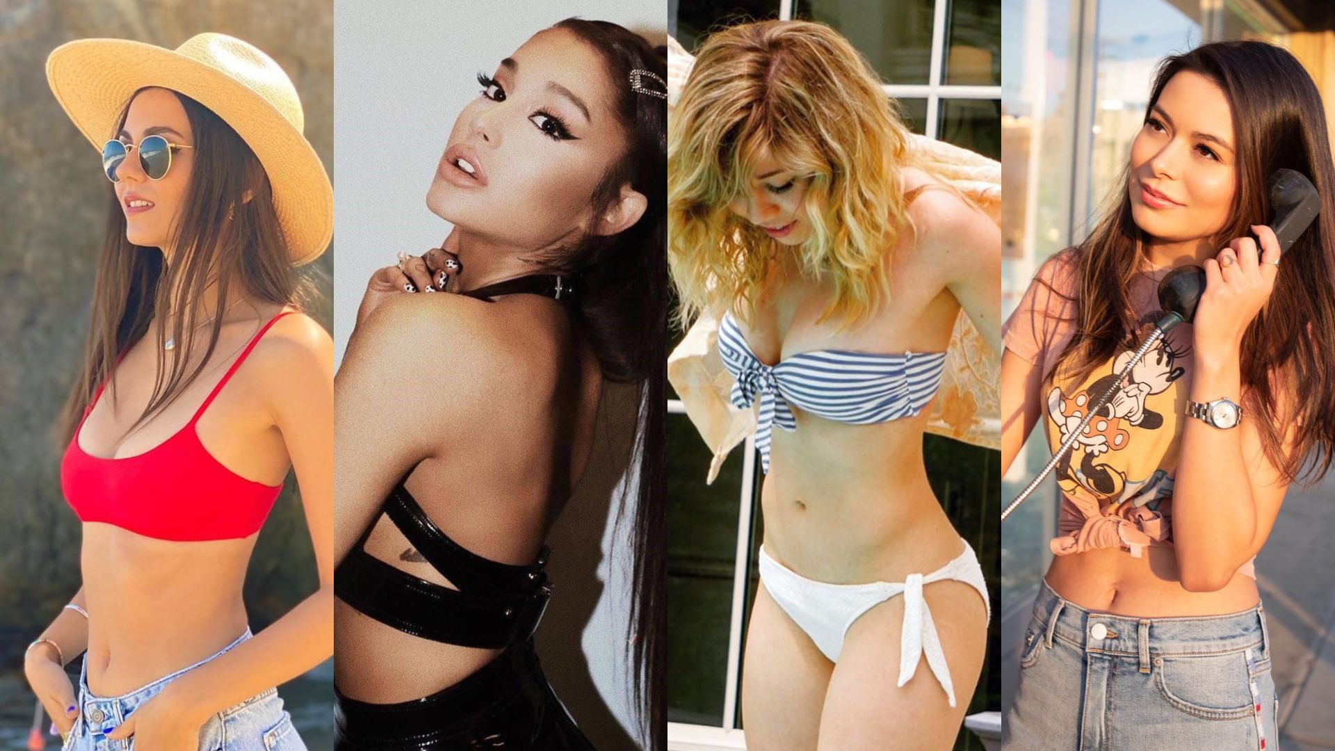 [Nickelodeon babes] Victoria Justice, Ariana Grande, Jennette McCurdy, Miranda Cosrove - take ...