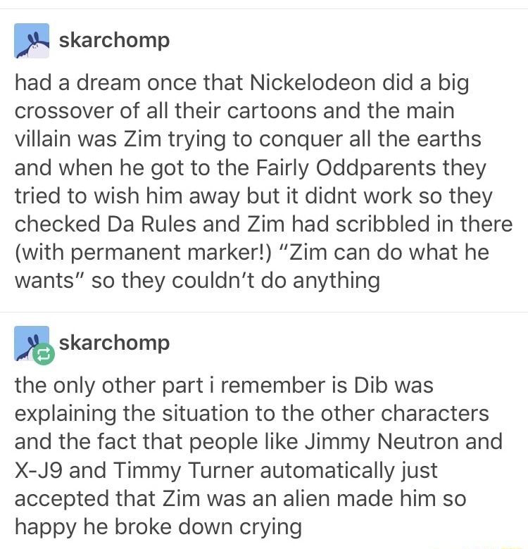 Nickelodeon make this happen | Scrolller