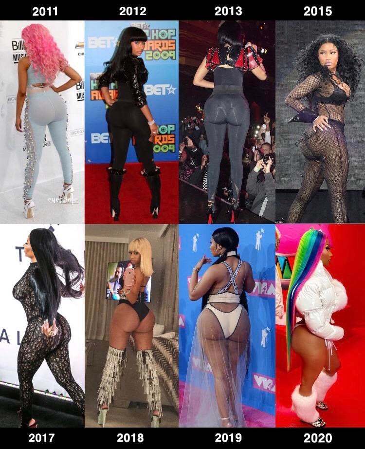 Nicki's growth over the years | Scrolller