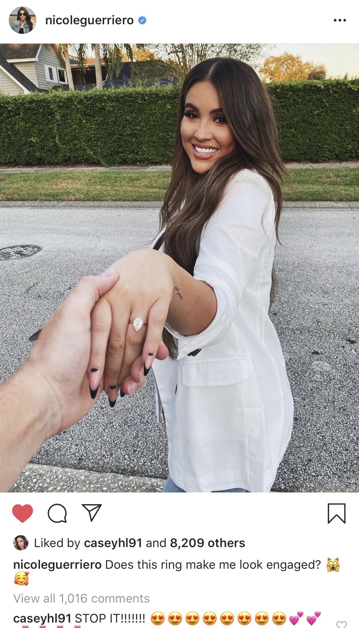 Nicole Guerriero is engaged! | Scrolller