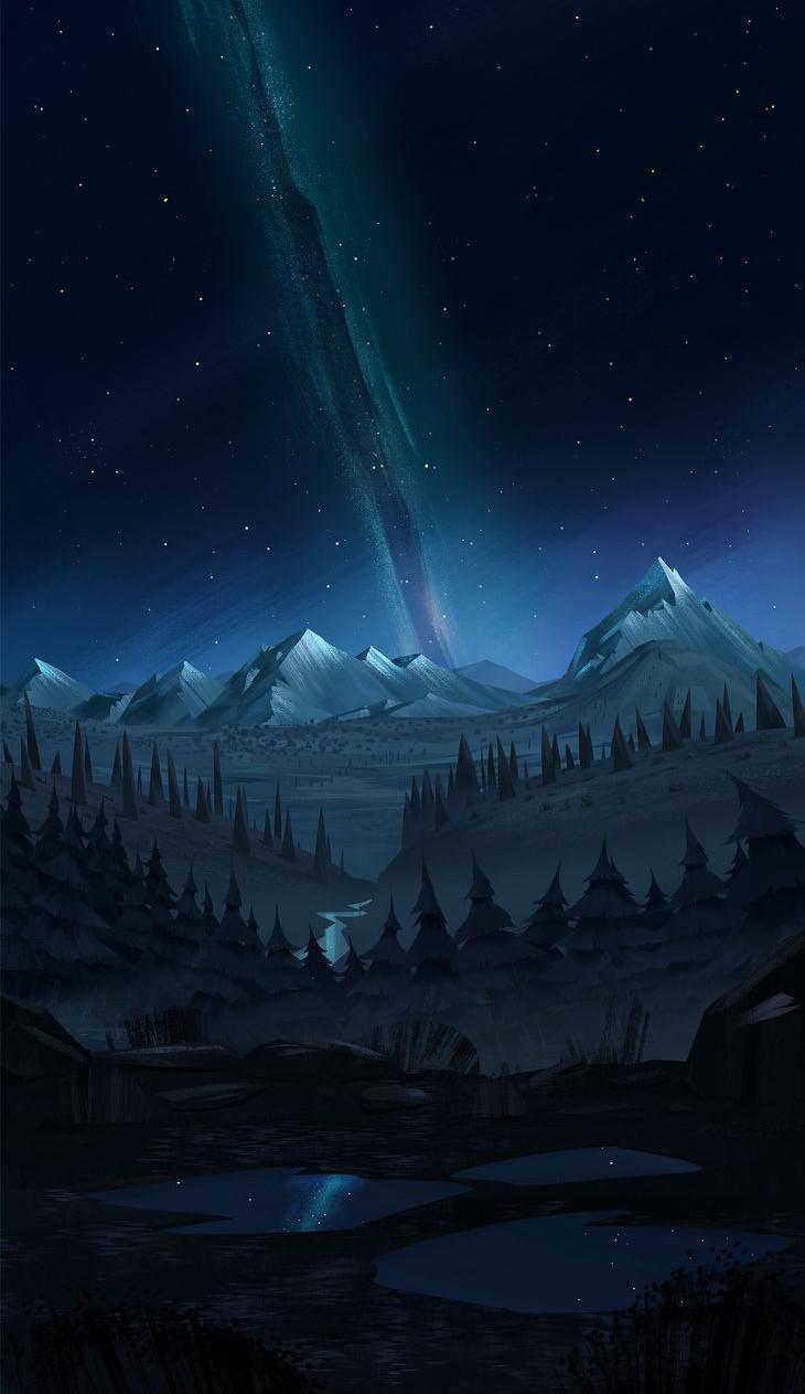 Night sky | Scrolller