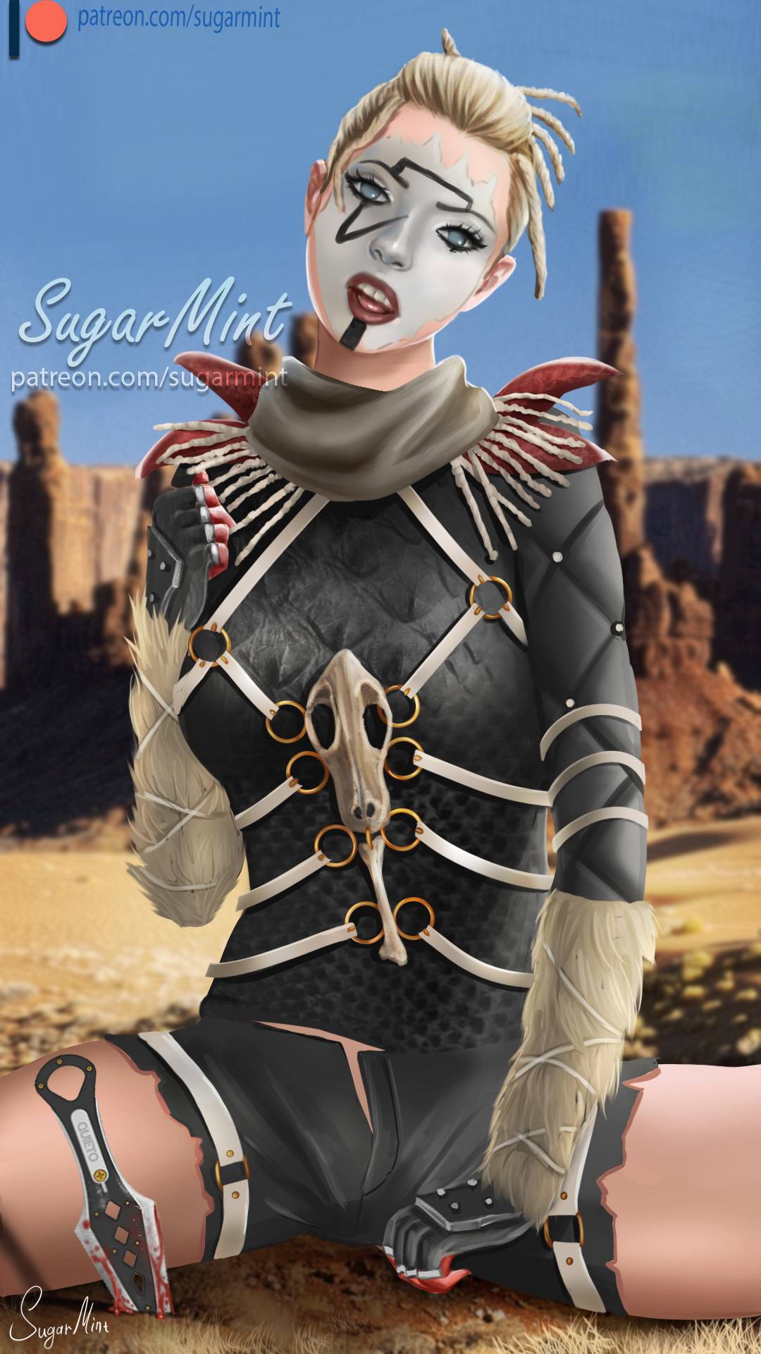 Night Terror Wraith (SugarMint) [Apex Legends] | Scrolller