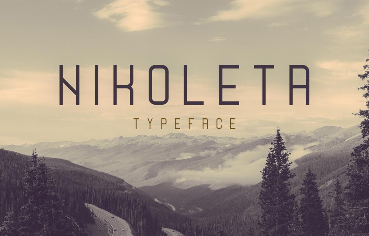 Nikoleta free font | Scrolller