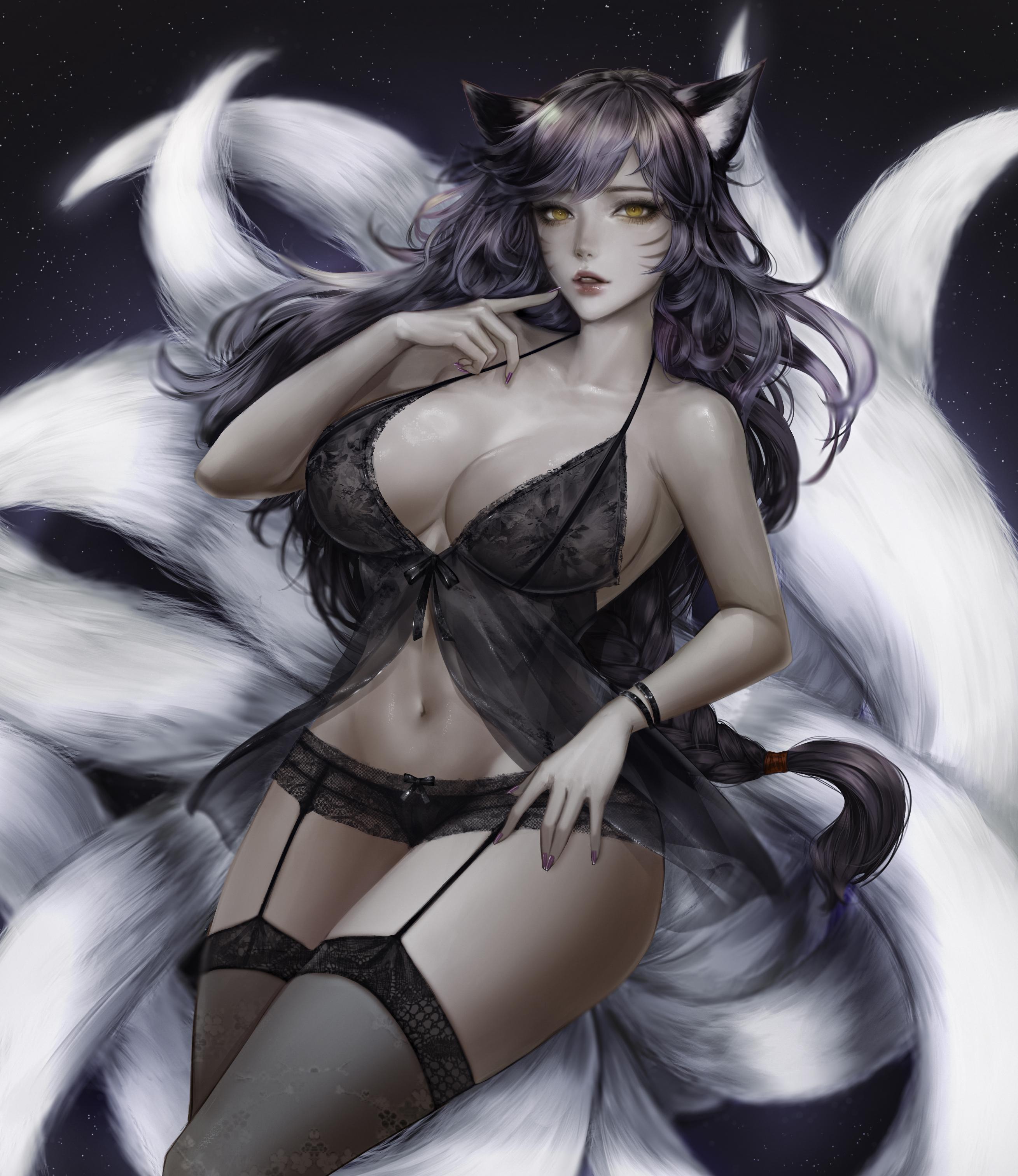 Nine Tailed Fox Girl Dream | Scrolller
