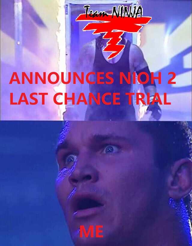 Nioh 2 Last Chance Trial reaction | Scrolller