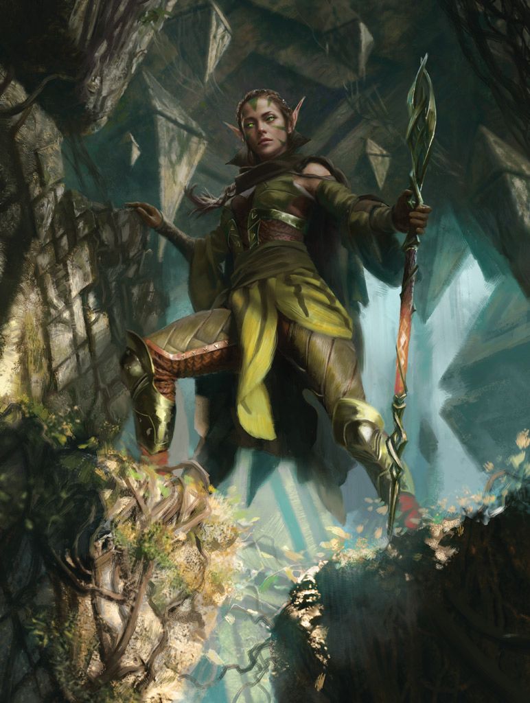 Nissa of Shadowed Boughs by Yongjae Choi | Scrolller