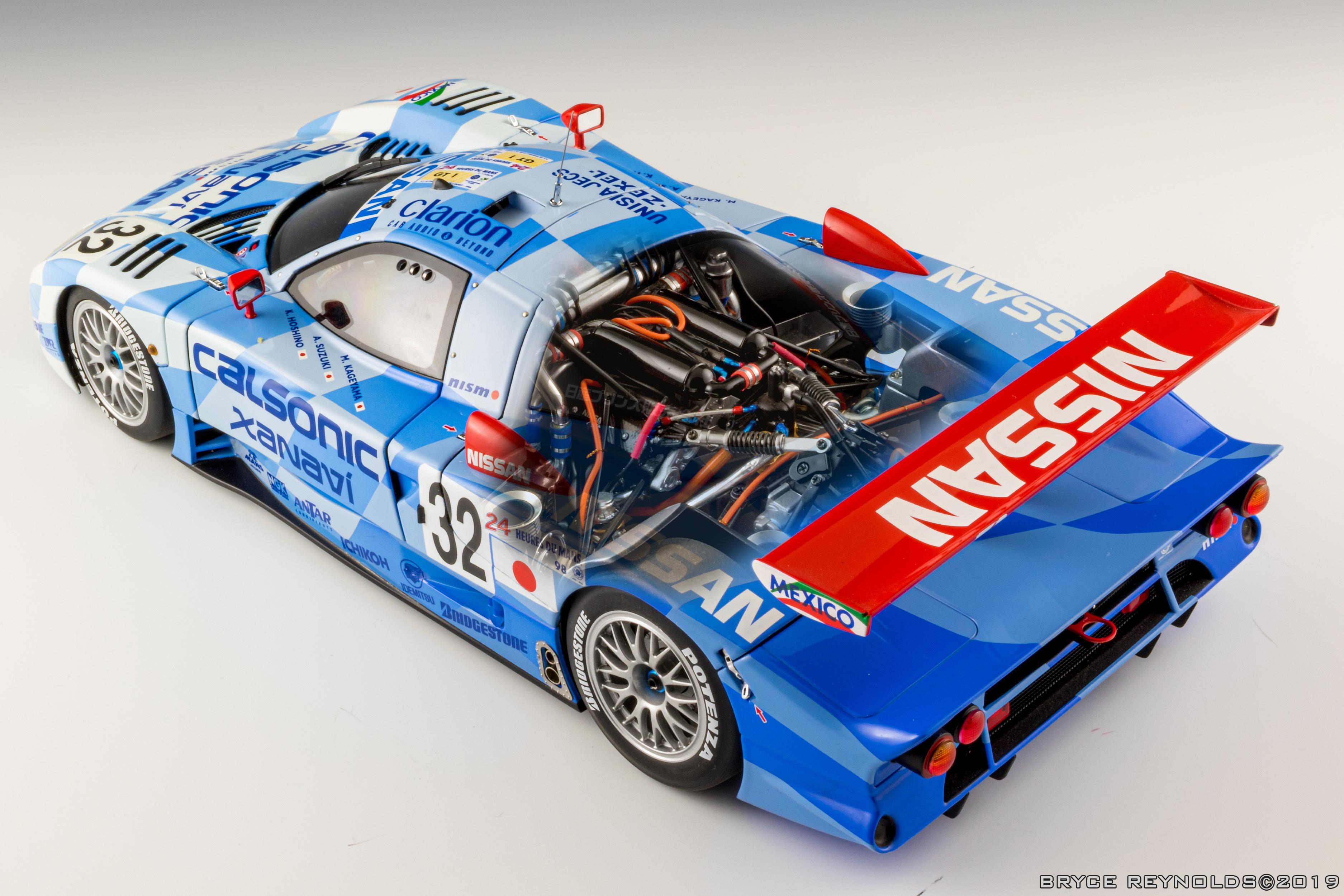Nissan R390 GT1 1998 LM24 [1:18] [AUTOart] [OC] | Scrolller