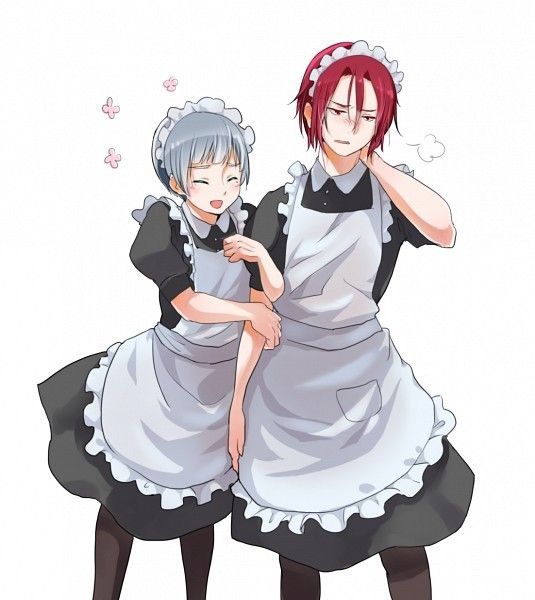 Nitori and Rin are cute maids | Scrolller