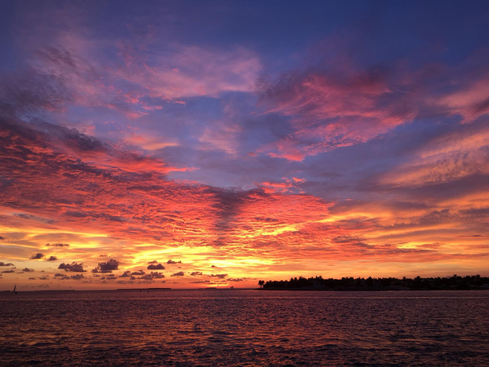 No filter. No edits. Just a beautiful Key West sunset! | Scrolller