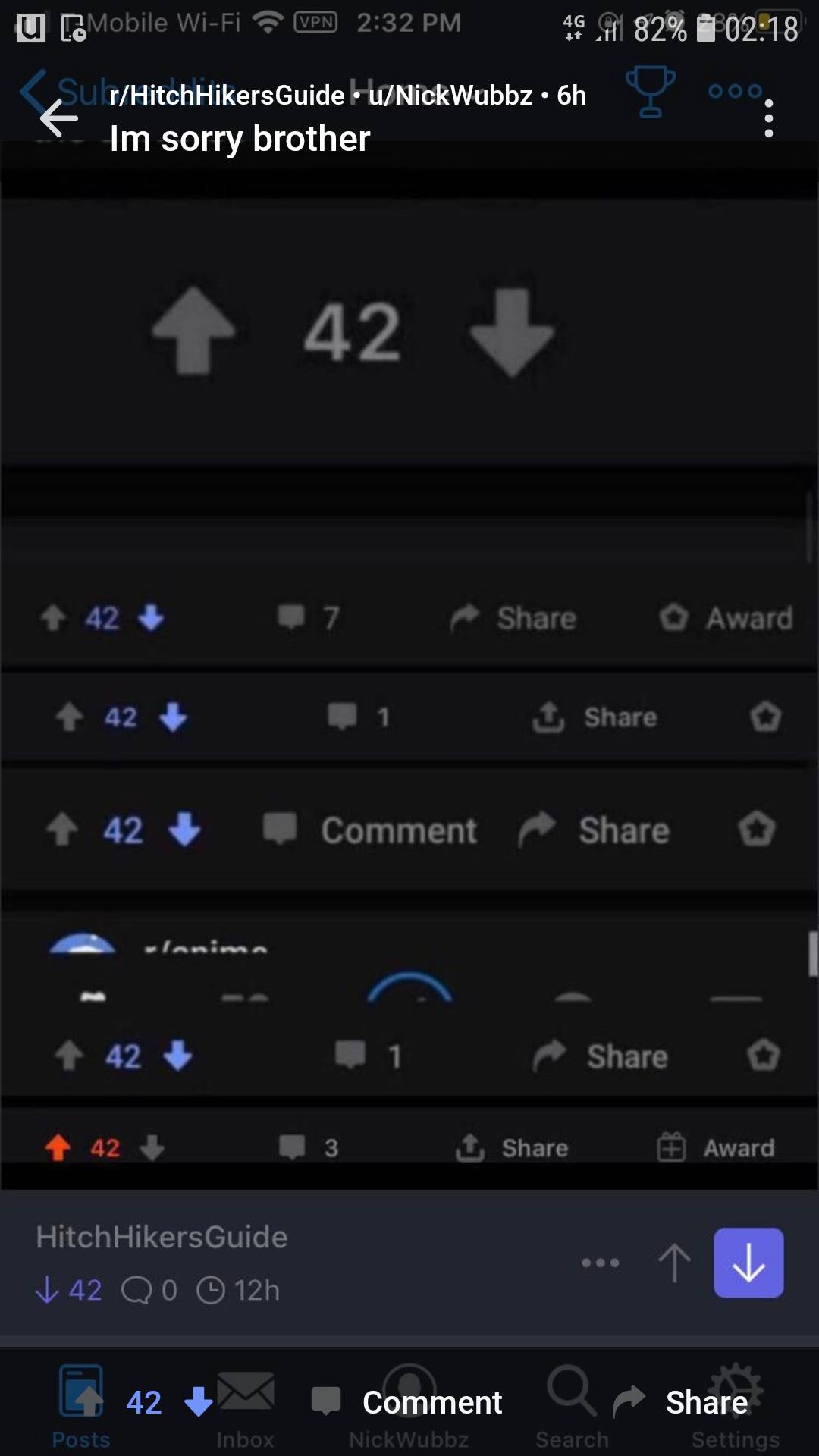 No I am sorry, brother | Scrolller