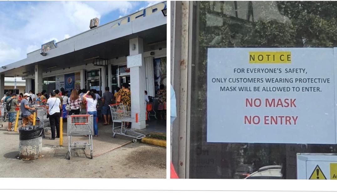 No mask, No entry. | Scrolller