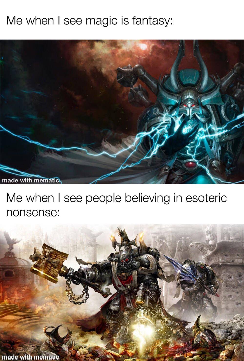 No mercy ! No fear ! No remorse ! Knowledge is power ! | Scrolller