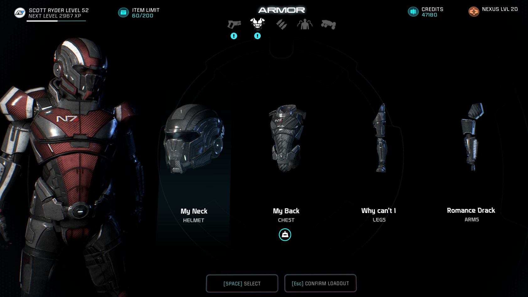 [No Spoilers] I too had fun naming my armor. | Scrolller