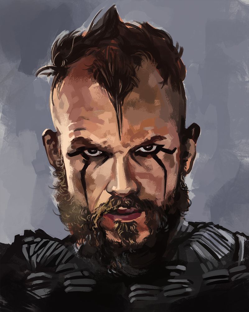 [No Spoilers] - My Floki Portrait Study! | Scrolller