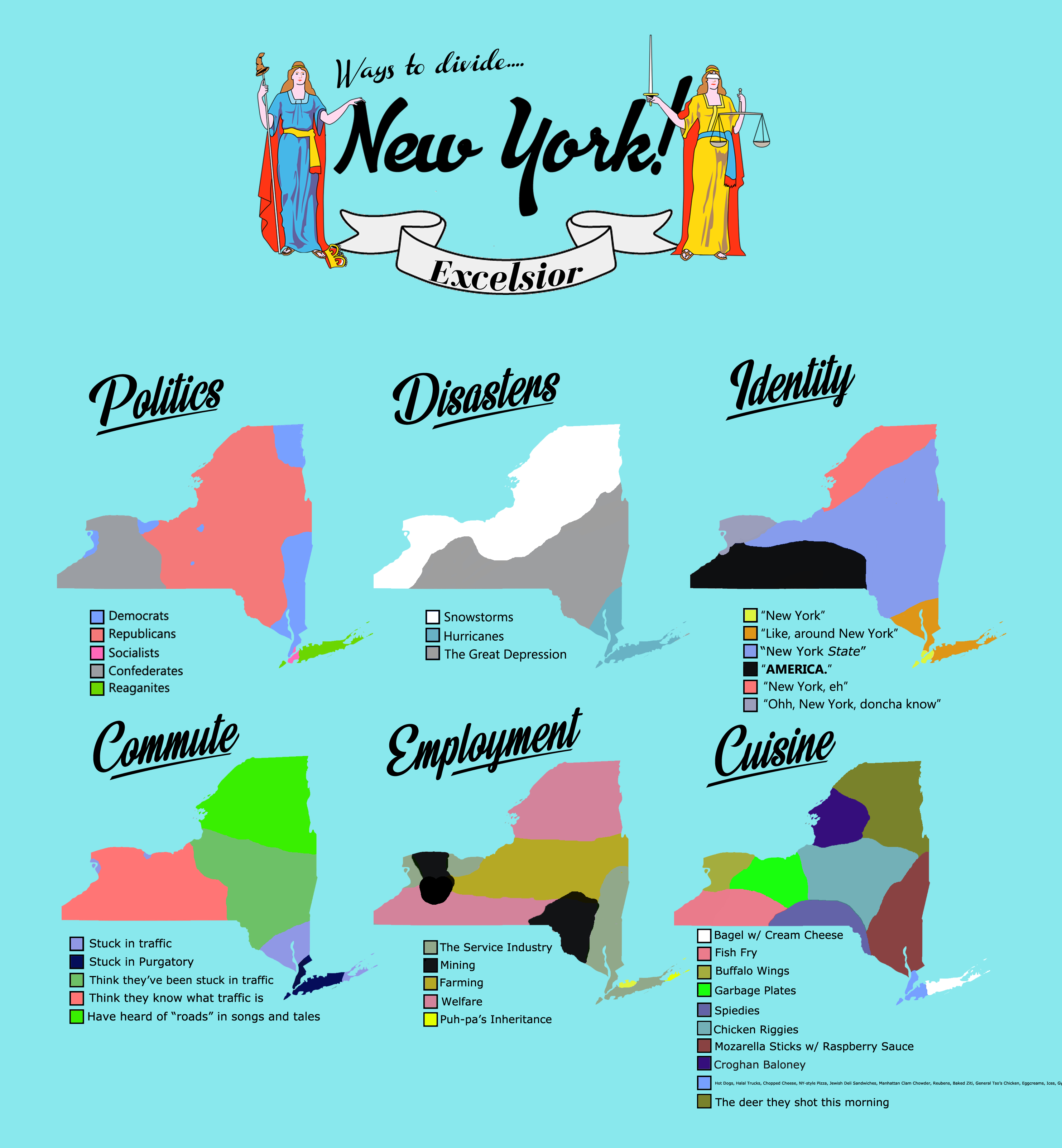 Finally, an accurate map of NY | Scrolller