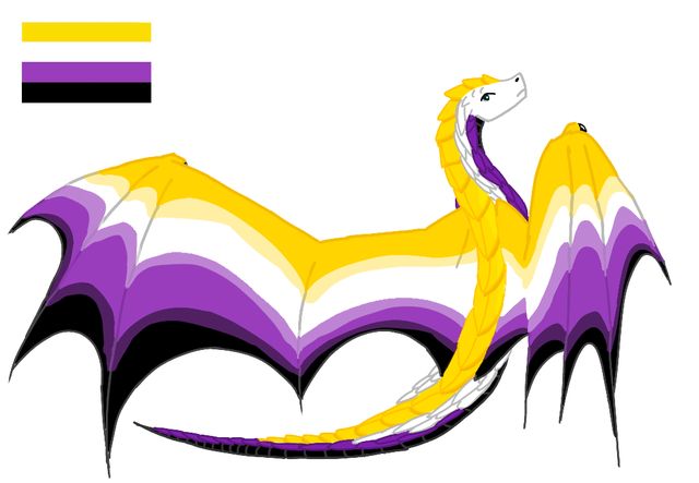 Non-binary Dragon by me! | Scrolller