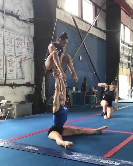 Normal day for gymnasts | Scrolller