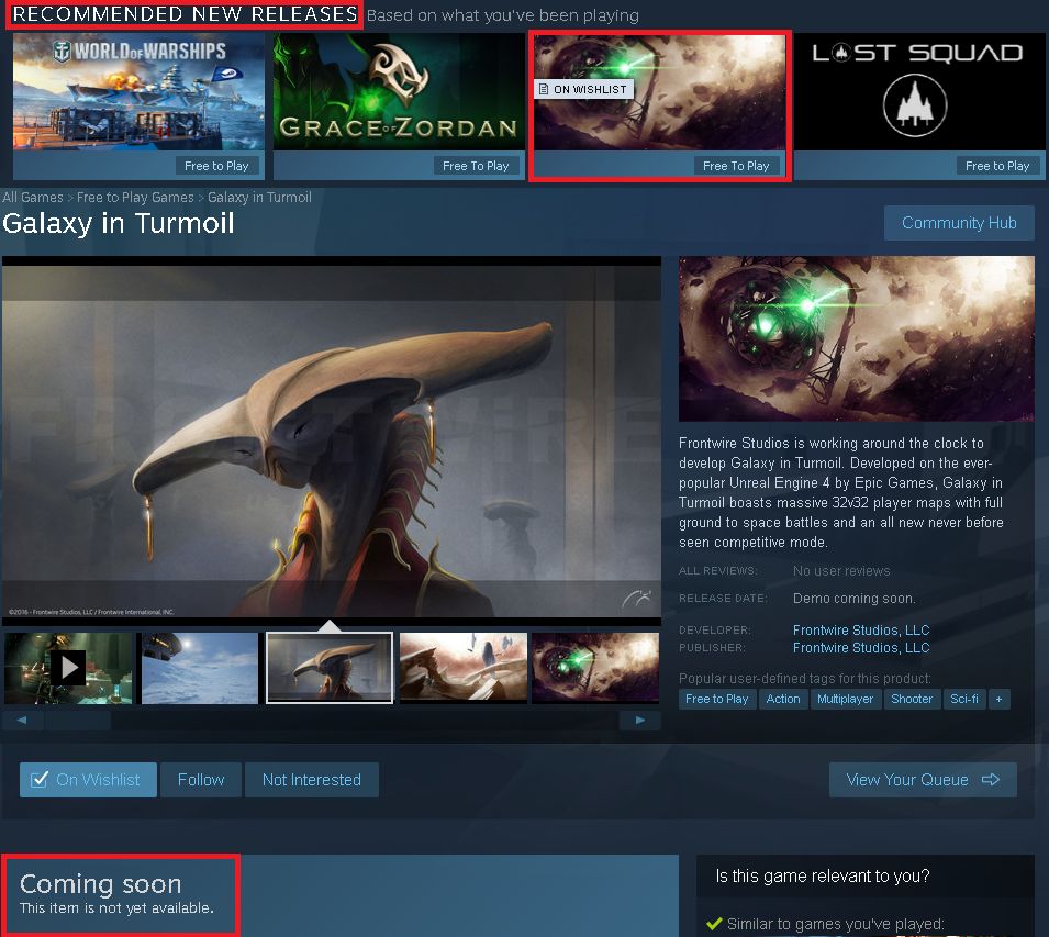 Not cool Steam, Not cool at all.... Hopes were dashed. | Scrolller