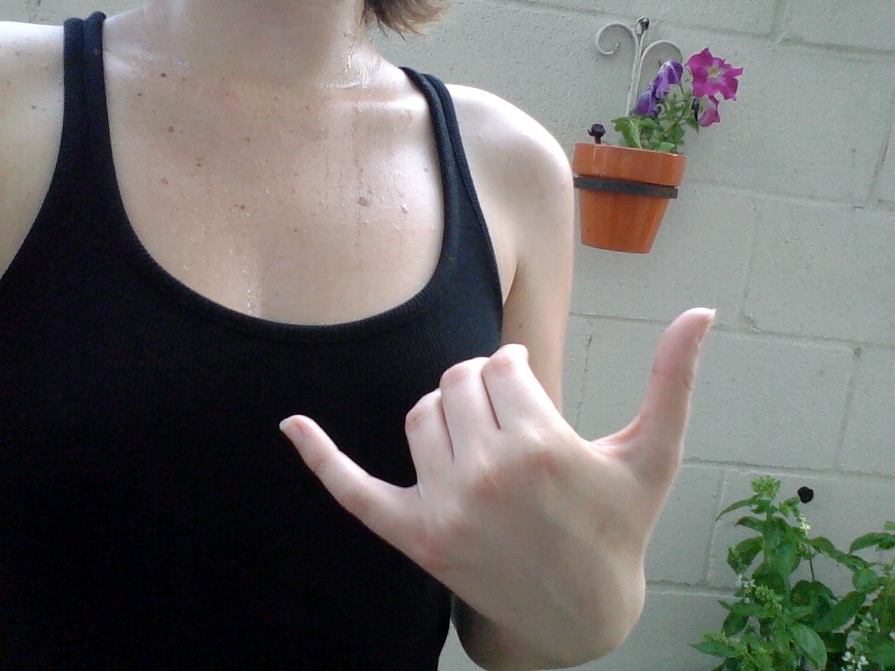 not sure what this hand gesture is supposed to mean | Scrolller