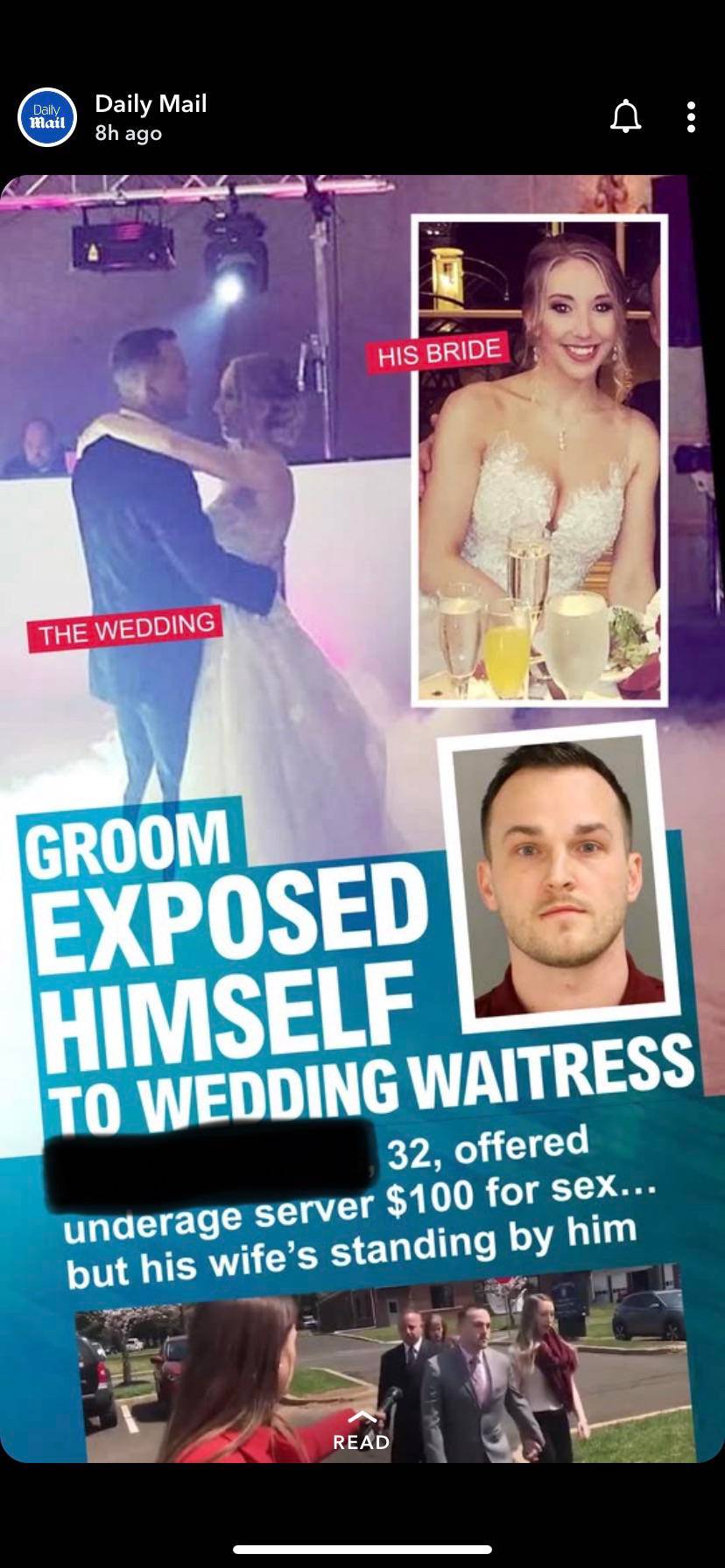 Nothing like being a creep on your own wedding day! | Scrolller