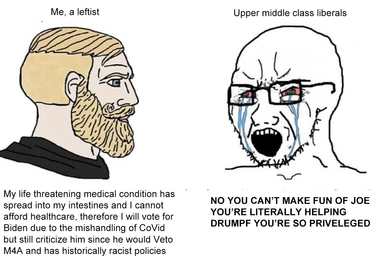 Nothing says privilege like watching your life tick away | Scrolller