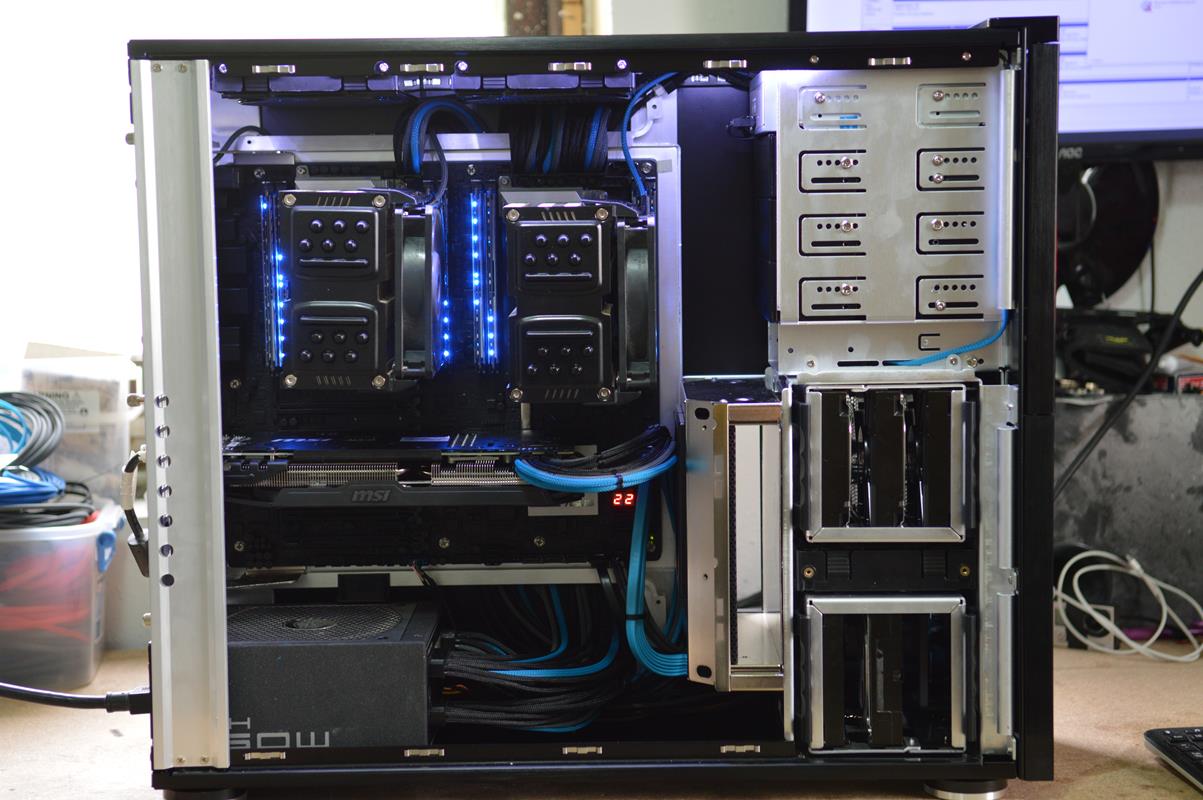 Notorious bad cable management case. TJ10. | Scrolller
