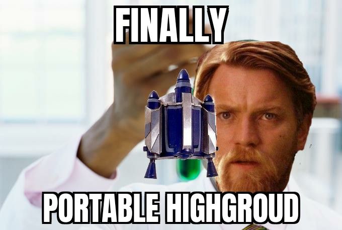 Now Obi Wan always has the high ground! | Scrolller