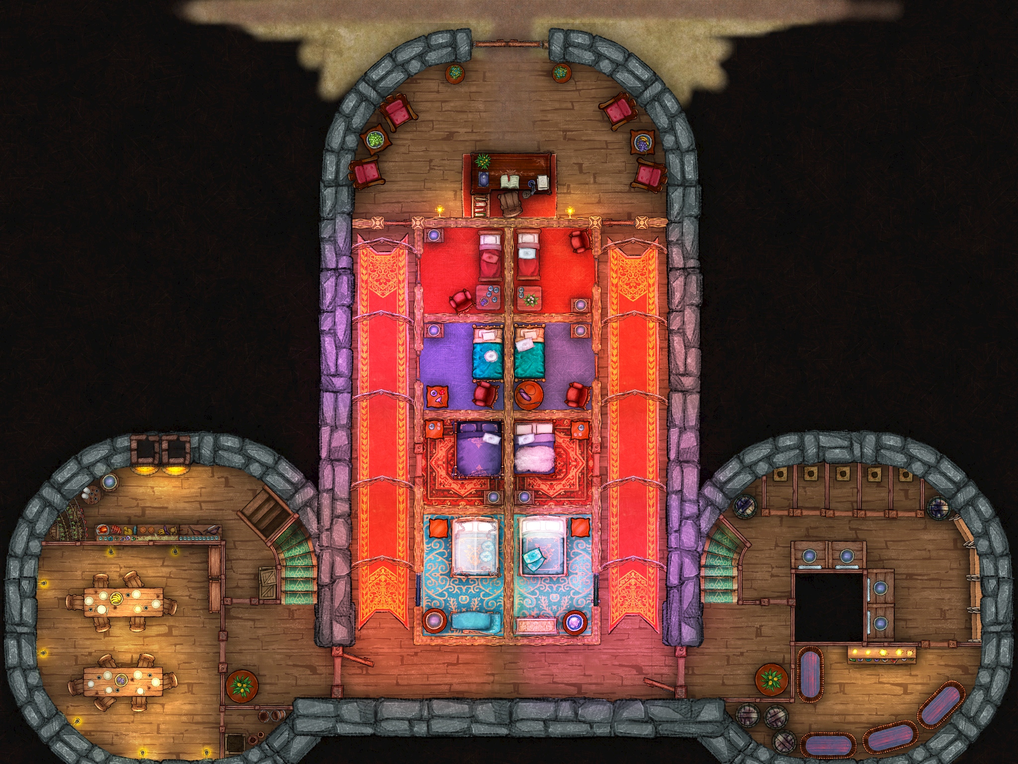 Now sure if posting this is allowed. But here is a brothel map I quickly made. | Scrolller