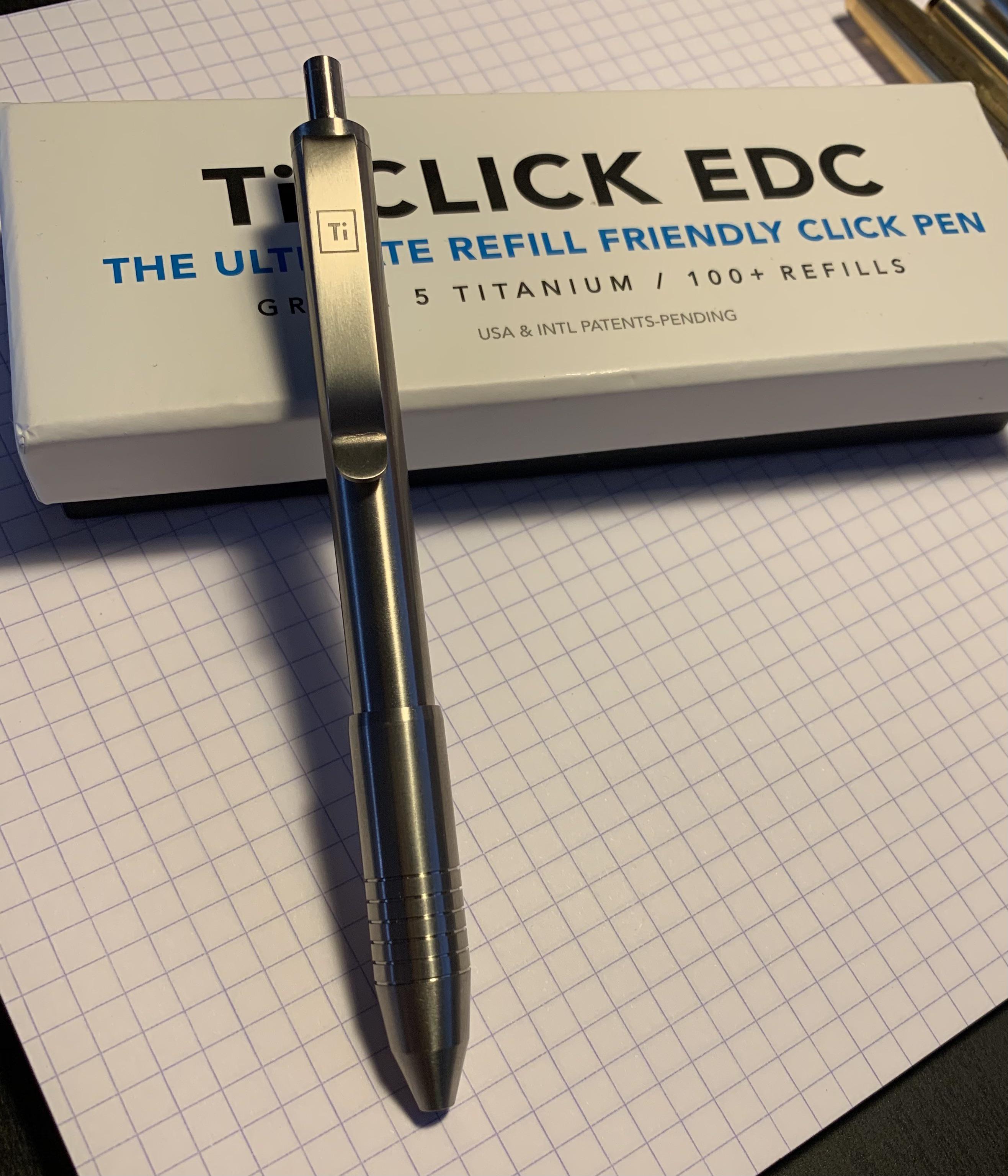 [NPD] Big Design TiClick EDC titanium “raw” | Scrolller