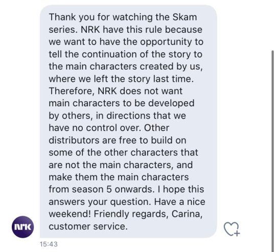 NRK Confirms Blocked Characters | Scrolller