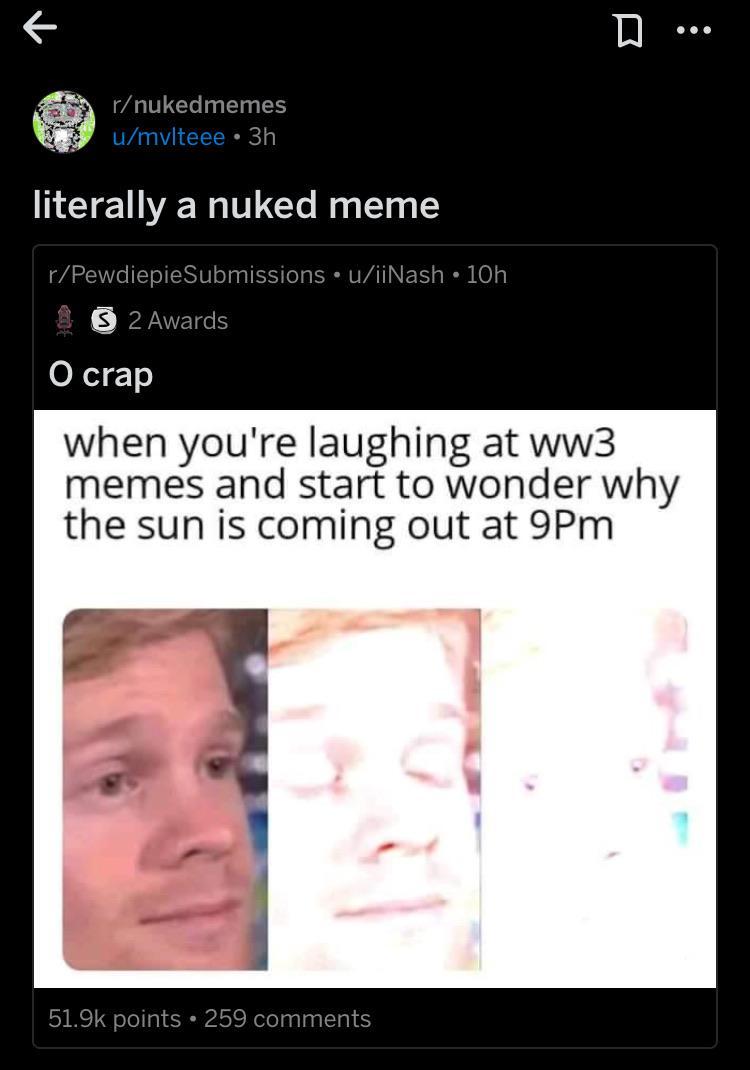 Nuked memes | Scrolller