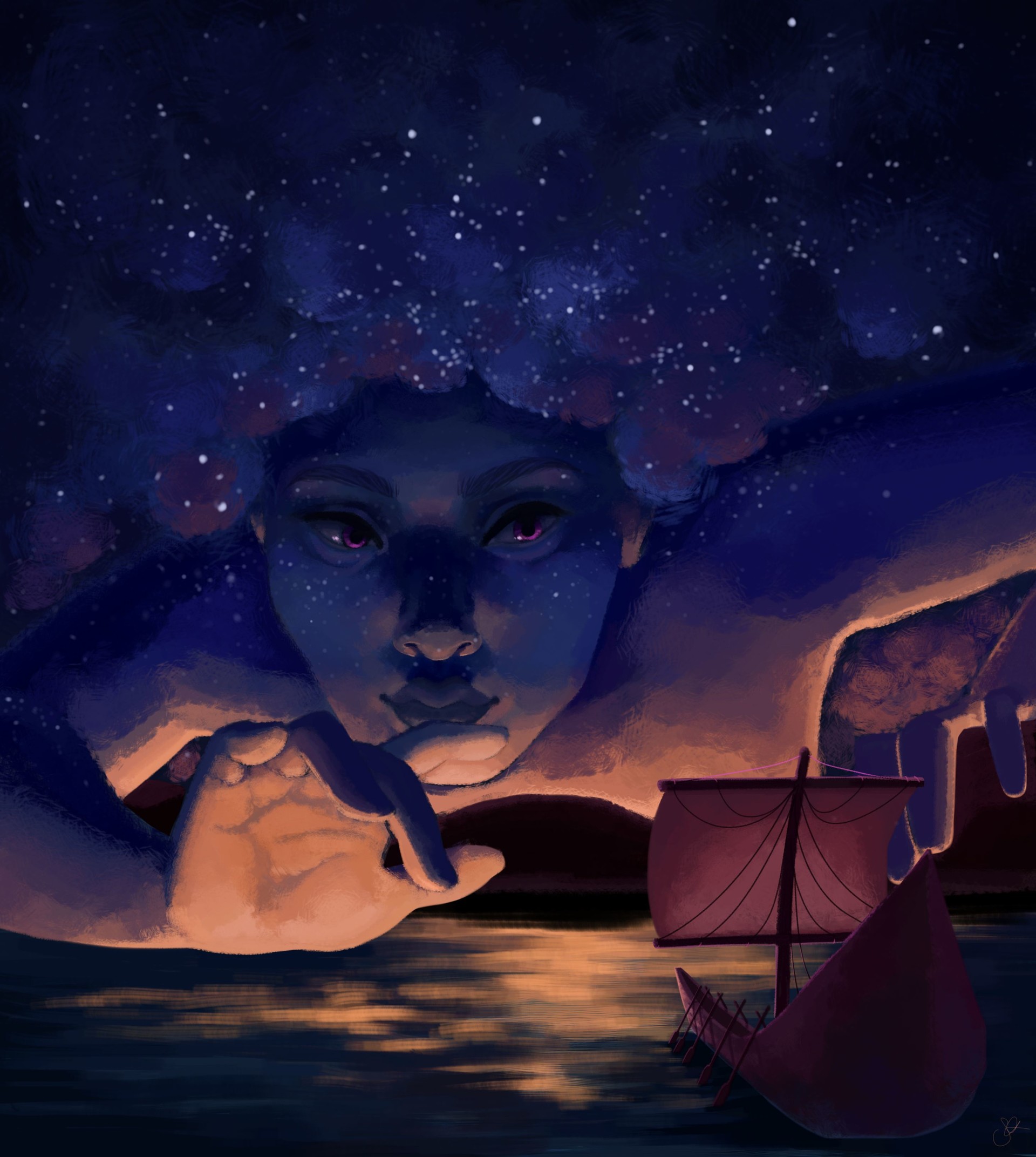 Nut: Goddess of the Sky by Stephanie Chan | Scrolller