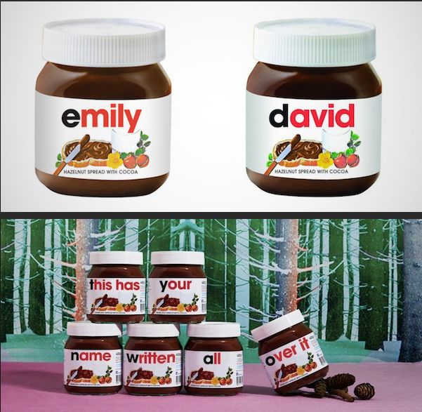 Nutella with your name on it | Scrolller