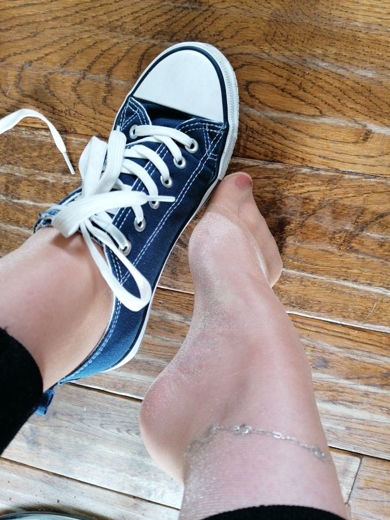 Nylons and trainers | Scrolller