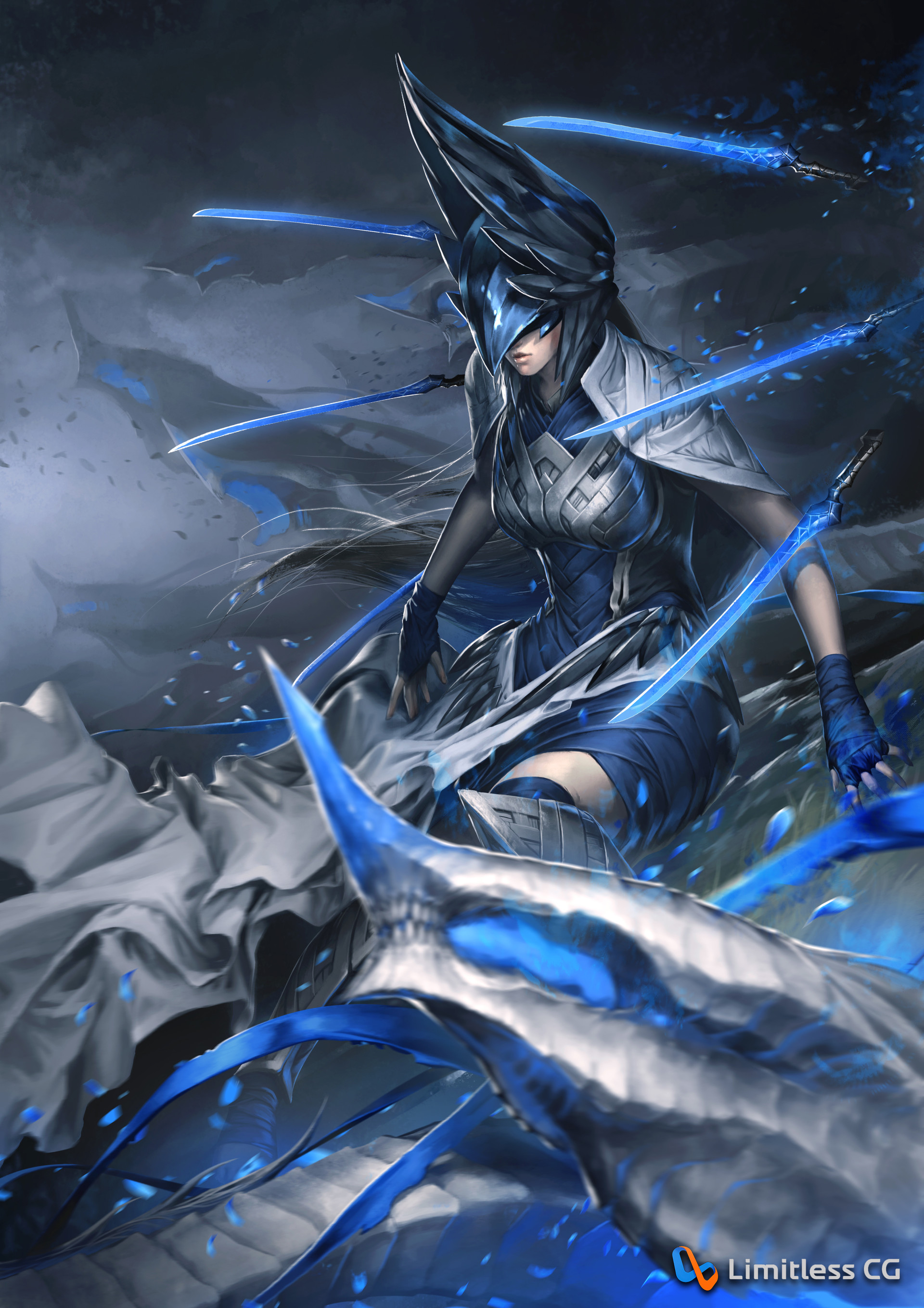 Nyx, Goddess of Night by Amirul Hhf | Scrolller